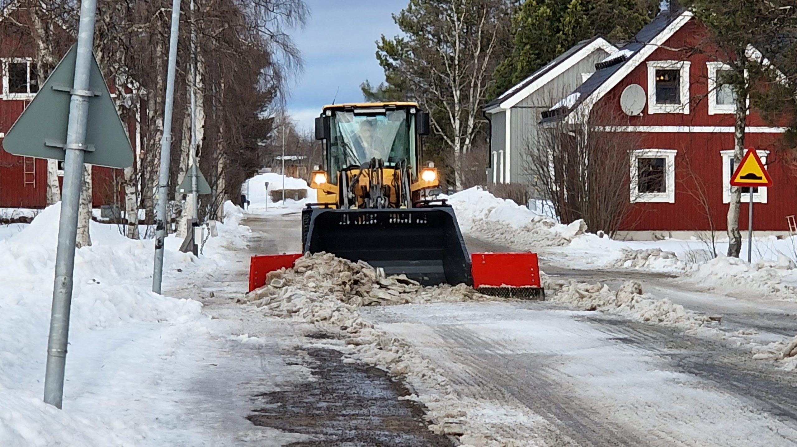 Hyvling och isrivning i Arjeplog | Arjeplogs kommun